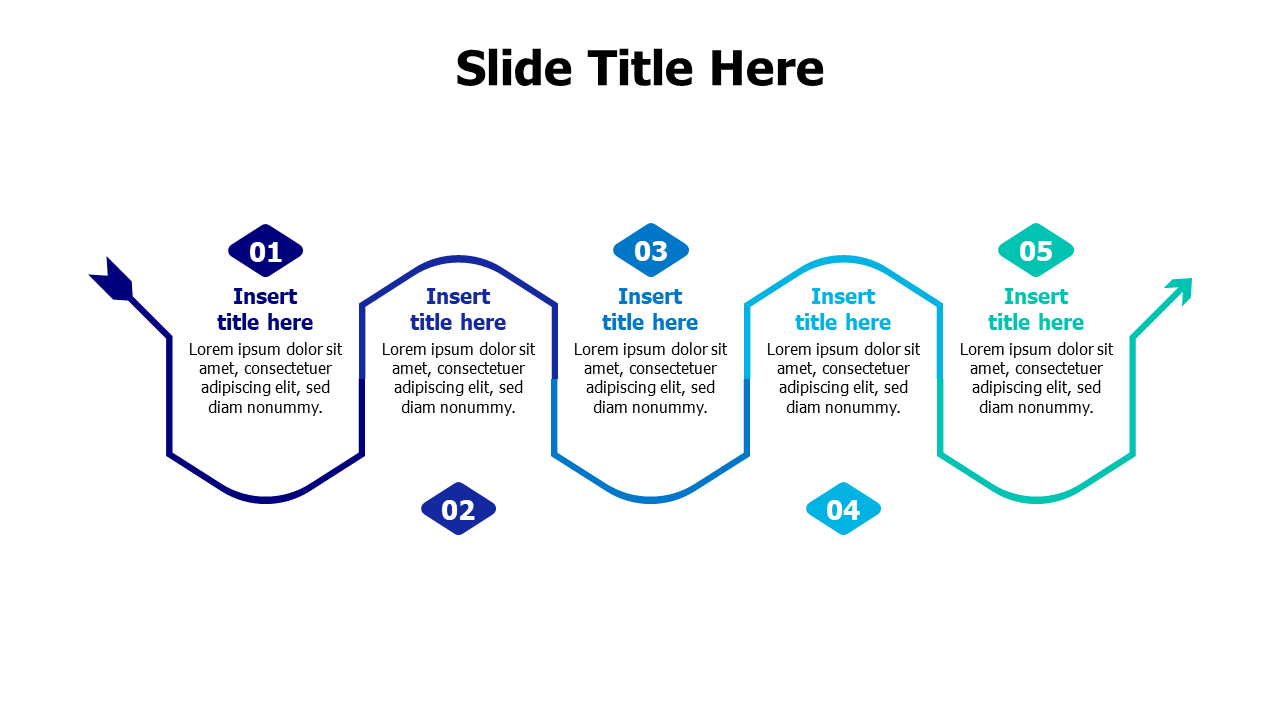 Diagrama de Fluxo de Processo Hexagonal em Cin… | PPT Design