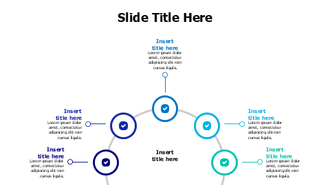 8 points round infographic Inforgraphics & Slides