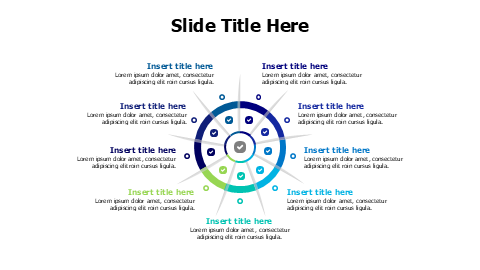 9 points divivded circle infographic with icons-8222 PowerPoint Template