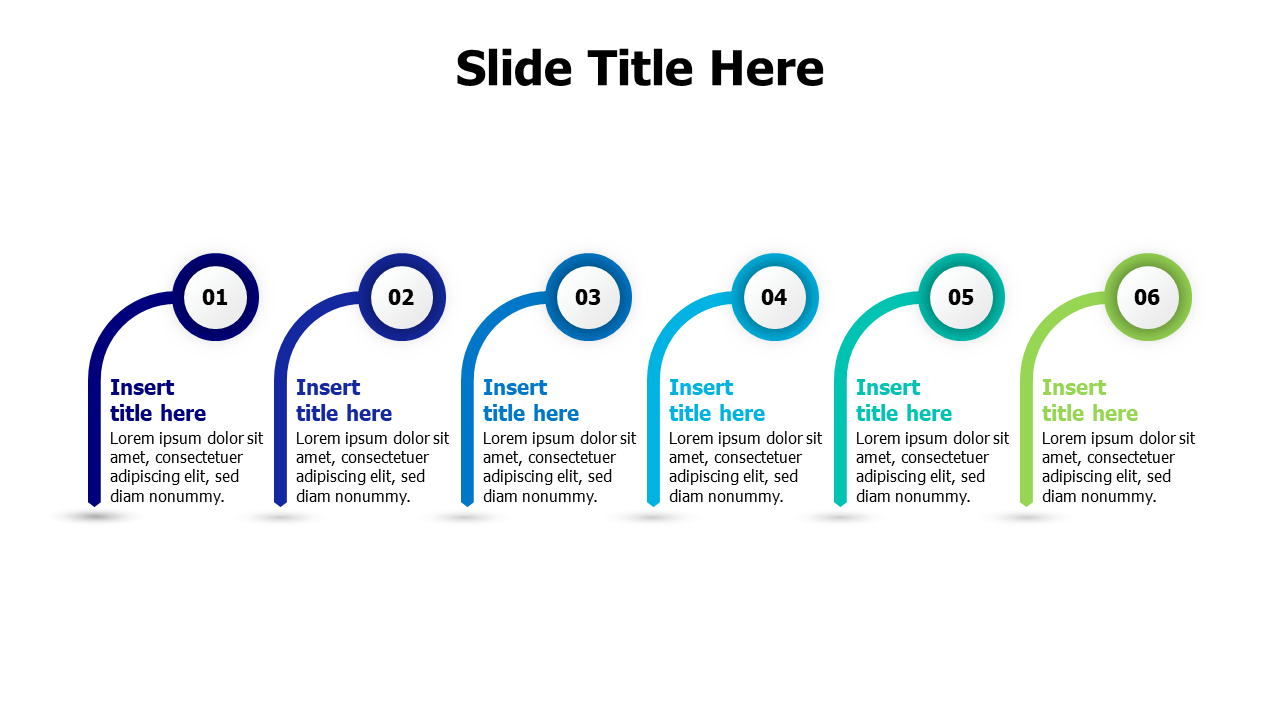 3 twisted stripes with numbering infographic Inforgraphics & Slides