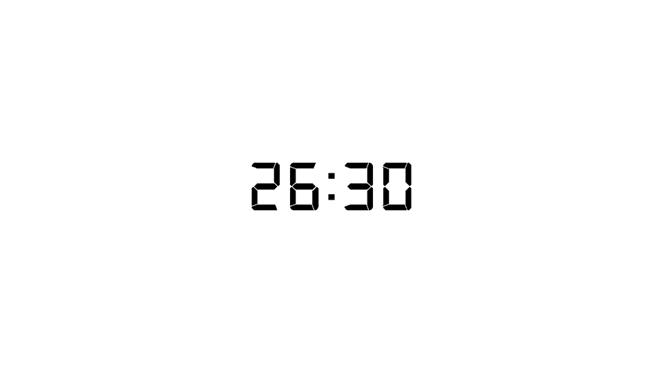 26:30 Digital Display Timer Template | Timer | PPT Design