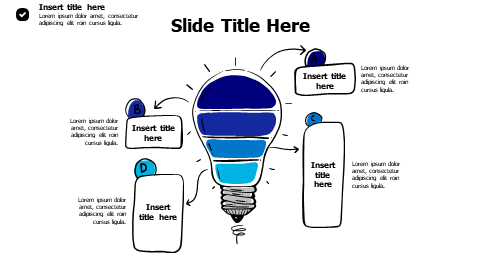 Innovation Lightbulb Branch Infographic Templat… | PPT Design
