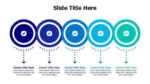 4 points arrows Inforgraphics & Slides